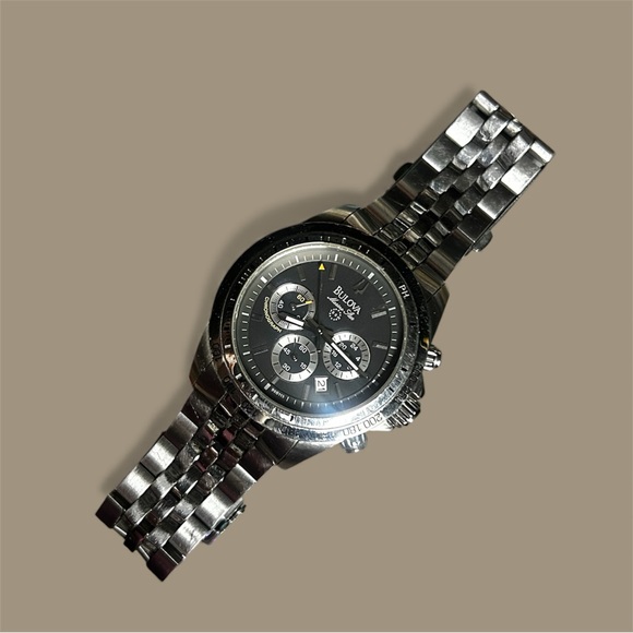 Bulova | Accessories | Bulova Marine Star Chronograph Mens Watch Model ...
